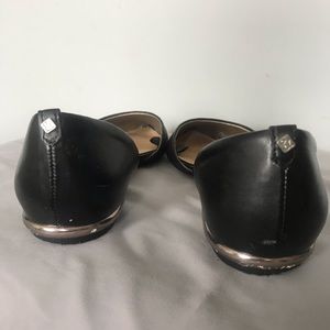 Sam & Libby | Shoes | Sam Libby Pointed Toe Flats Black Silver 85 ...